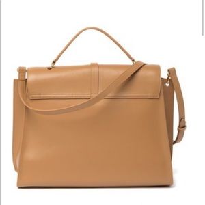 Halston Heritage | Bags | Halston Heritage Large Top Handle Leather ...